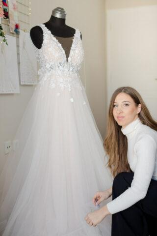Tailor made Wedding Dresses in Athens